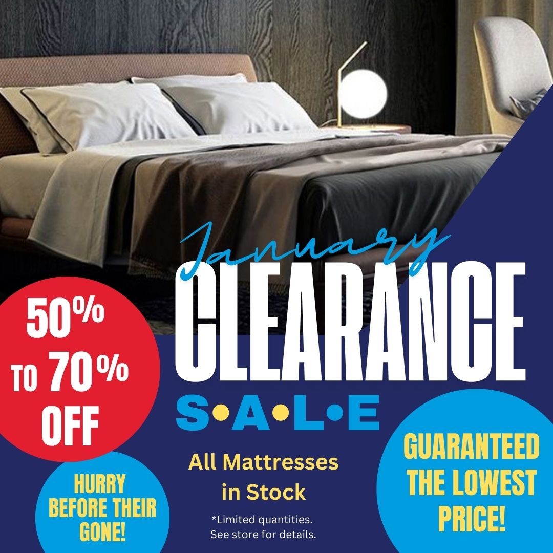 Full mattress clearance sale store